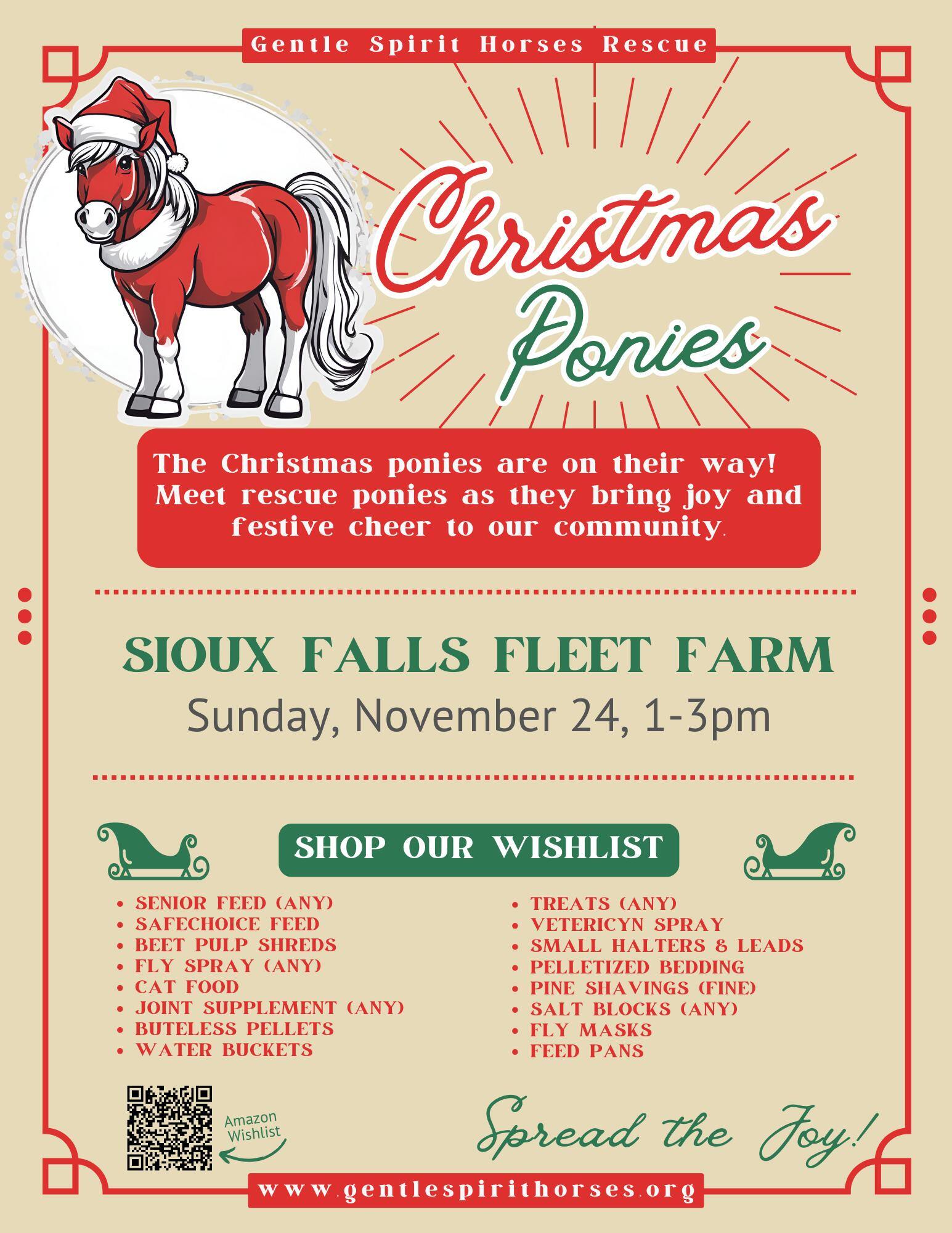 Can you believe it's time for Christmas Ponies???